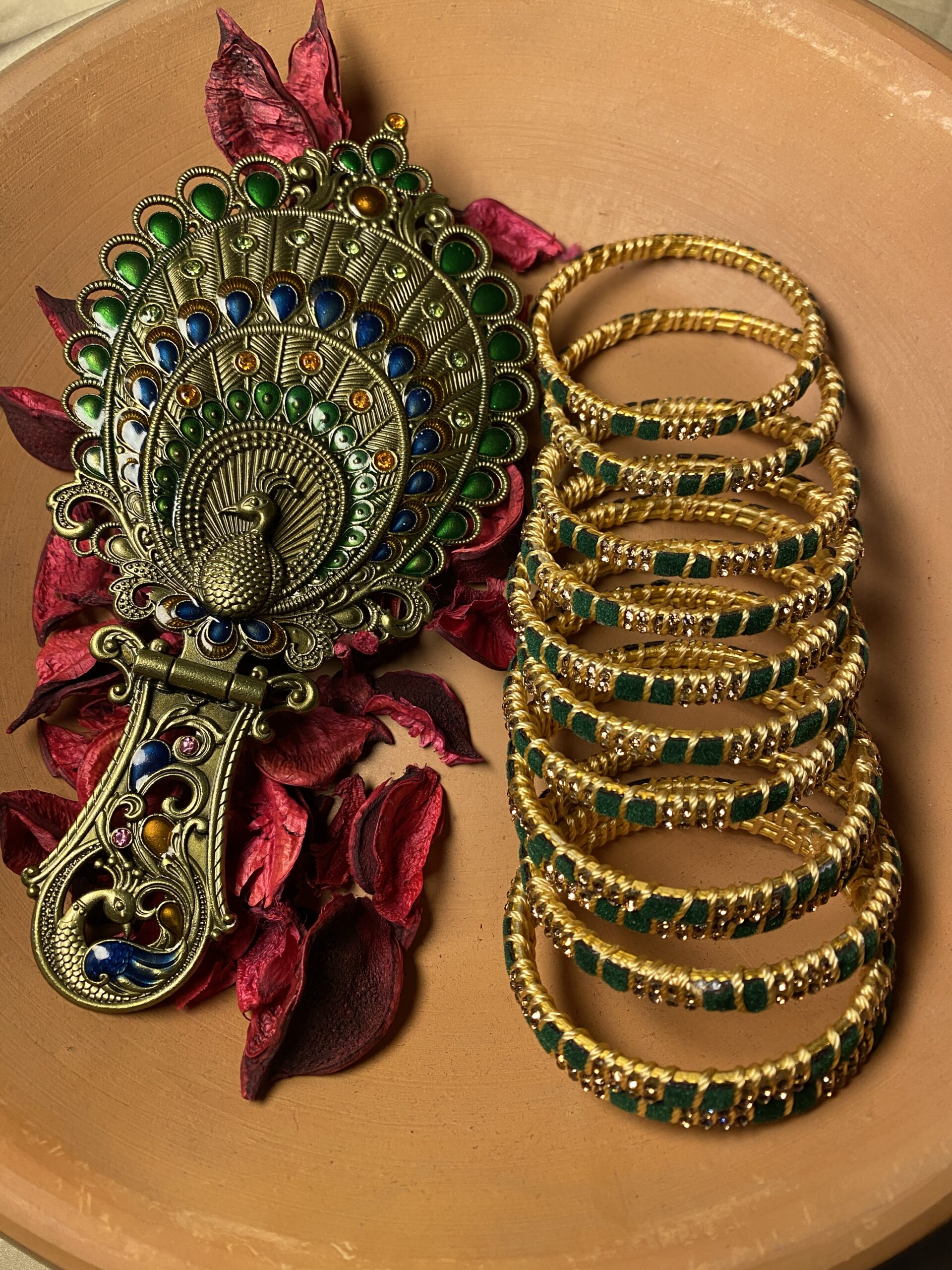 VELVET KARAY SET (Green) – AK STORE